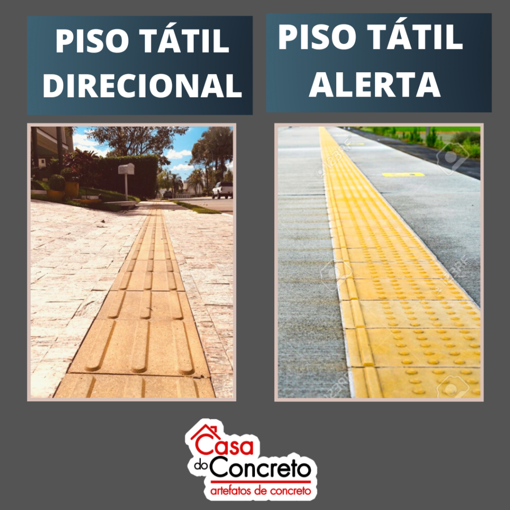 PISO TÁTIL DE CONCRETO | Blog da Casa do Concreto